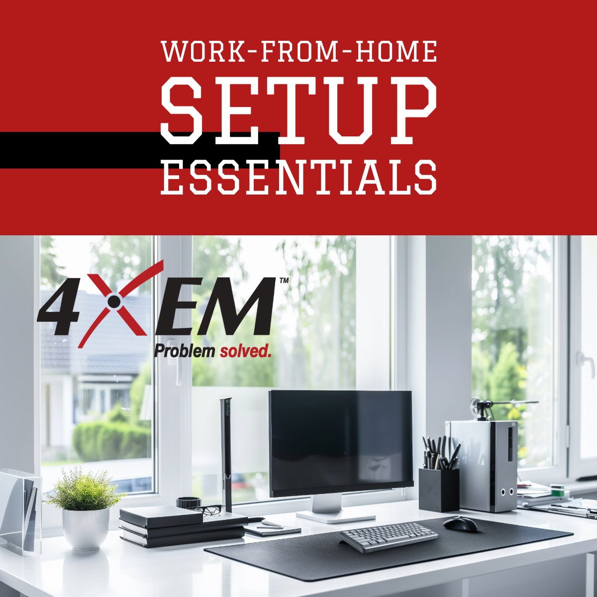 Top 5 Must-Have Accessories for Remote Work | With 4XEM.com