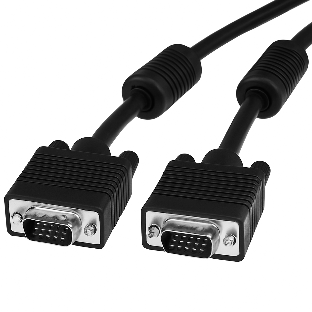 4XEM 10FT High Quality Dual Ferrite M/M VGA Cable