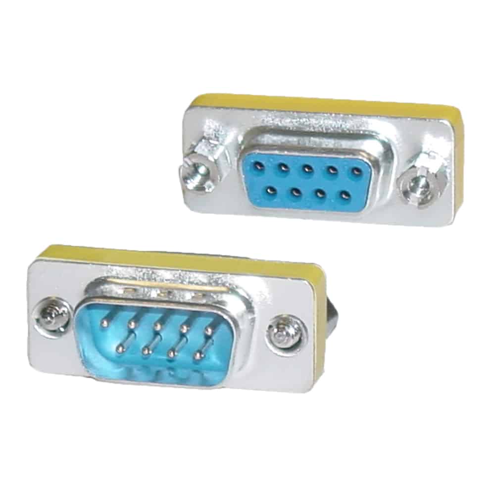 4XEM DB9 Serial 9-Pin Male To Female Adapter
