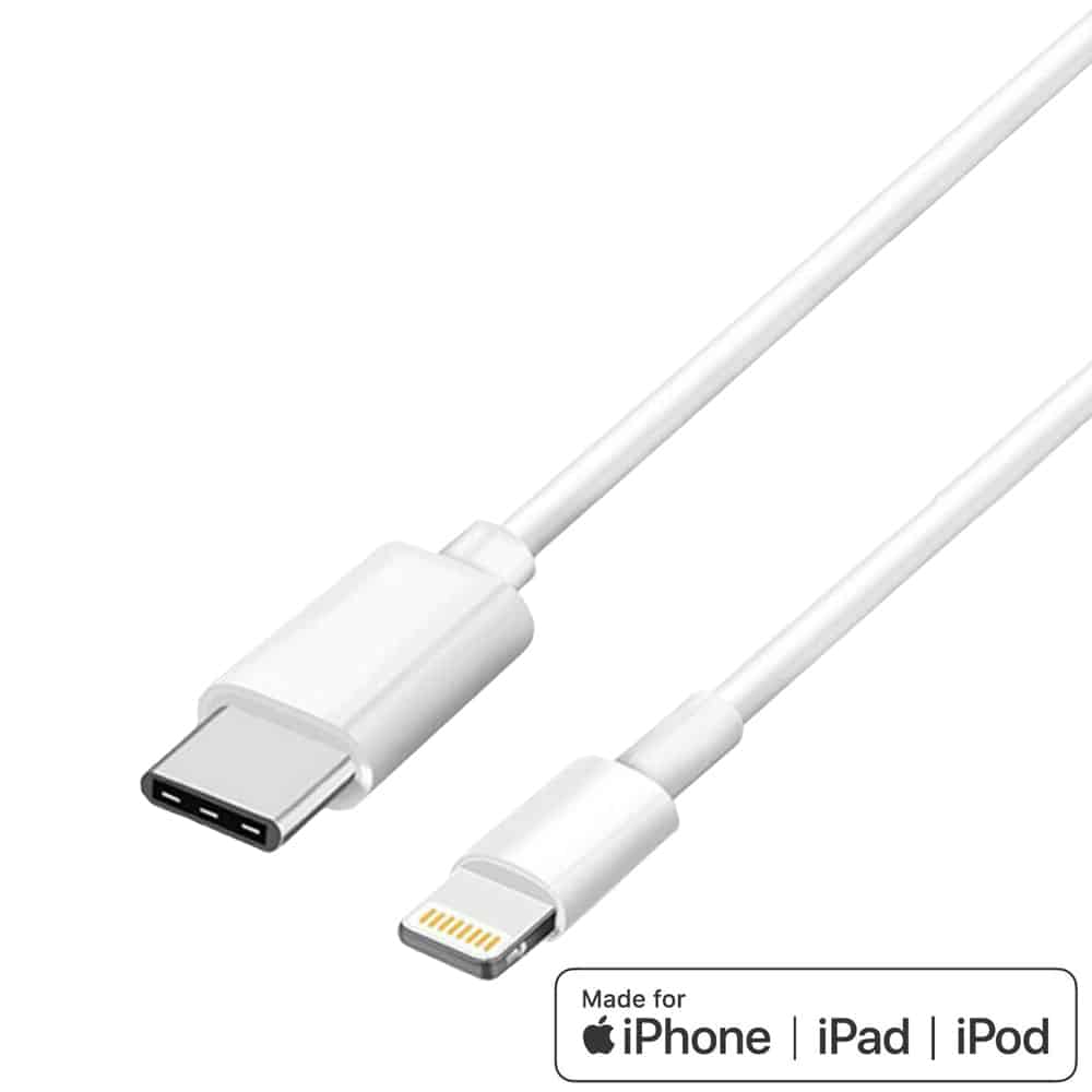 4XEM USB Type-C to 8-Pin Lightning Cable - 6FT --MFi Certified